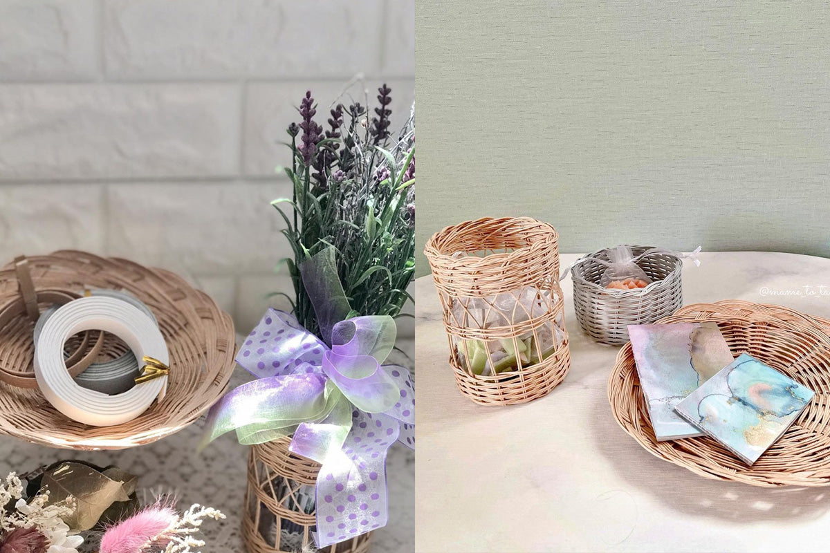 みんなの作品見せて！メンバーの作品をご紹介＜かご編みBox編＞ – Craftie Home (クラフティホーム)