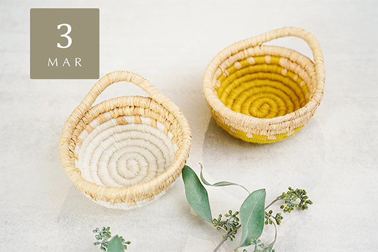 【1期生】2024年3月Box紹介：ラフィアで楽しむ わたしのナチュラルインテリア – Craftie Home (クラフティホーム)