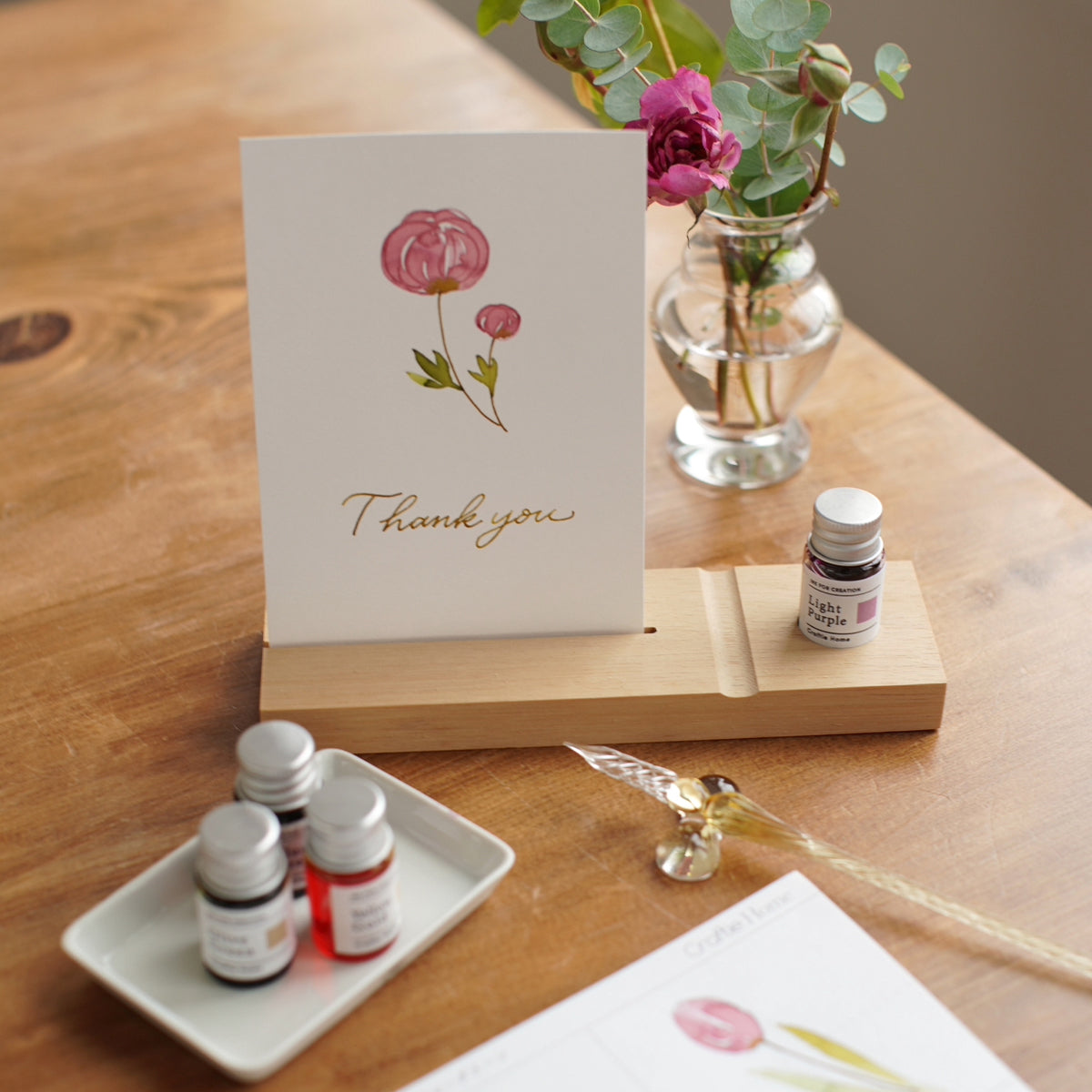 ガラスペンで楽しむボタニカルアートキット【送料無料】 – Craftie Home (クラフティホーム)